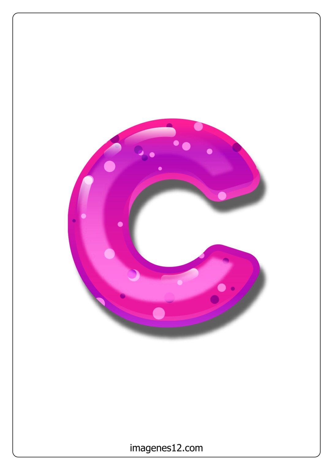 📒 Letras de colores para imprimir🥇【PDF】🥇