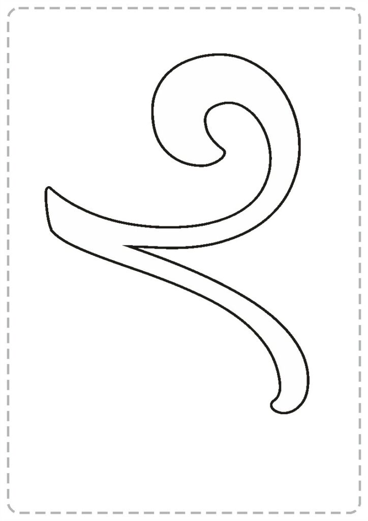 Letra V para imprimir - Imagenes12