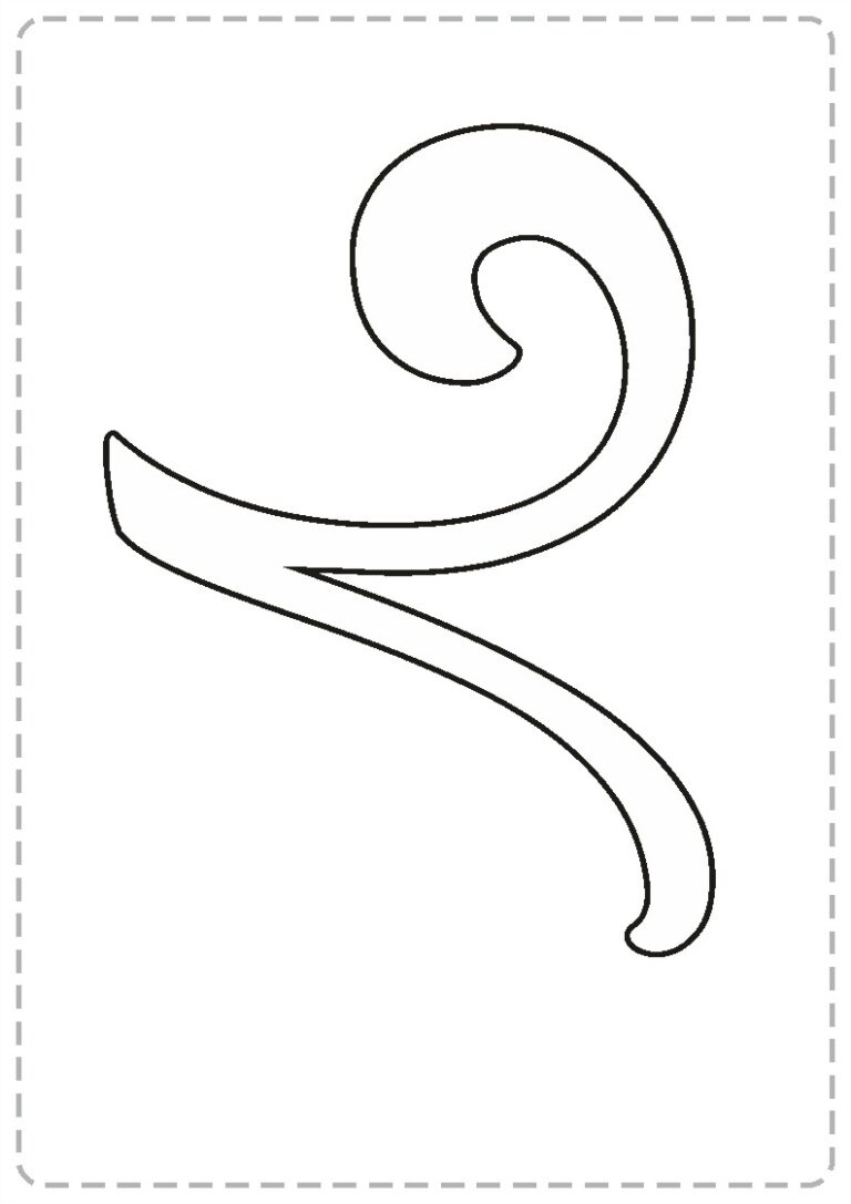 Letra V para imprimir - Imagenes12