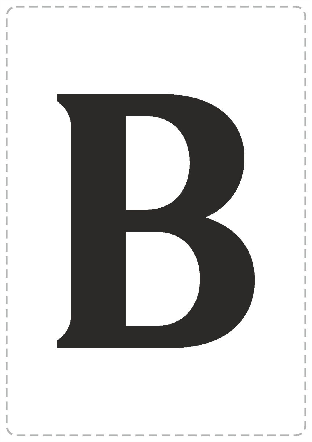 📒 Letras en Negro para imprimir🥇【PDF】🥇