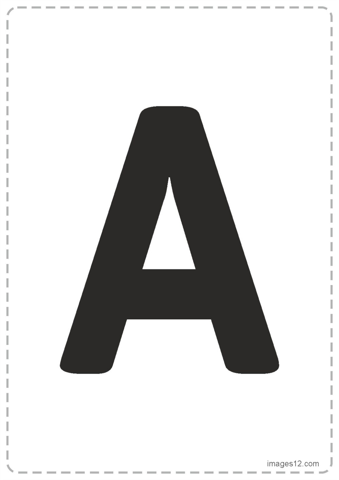 📒 Letras en Negro para imprimir🥇【PDF】🥇