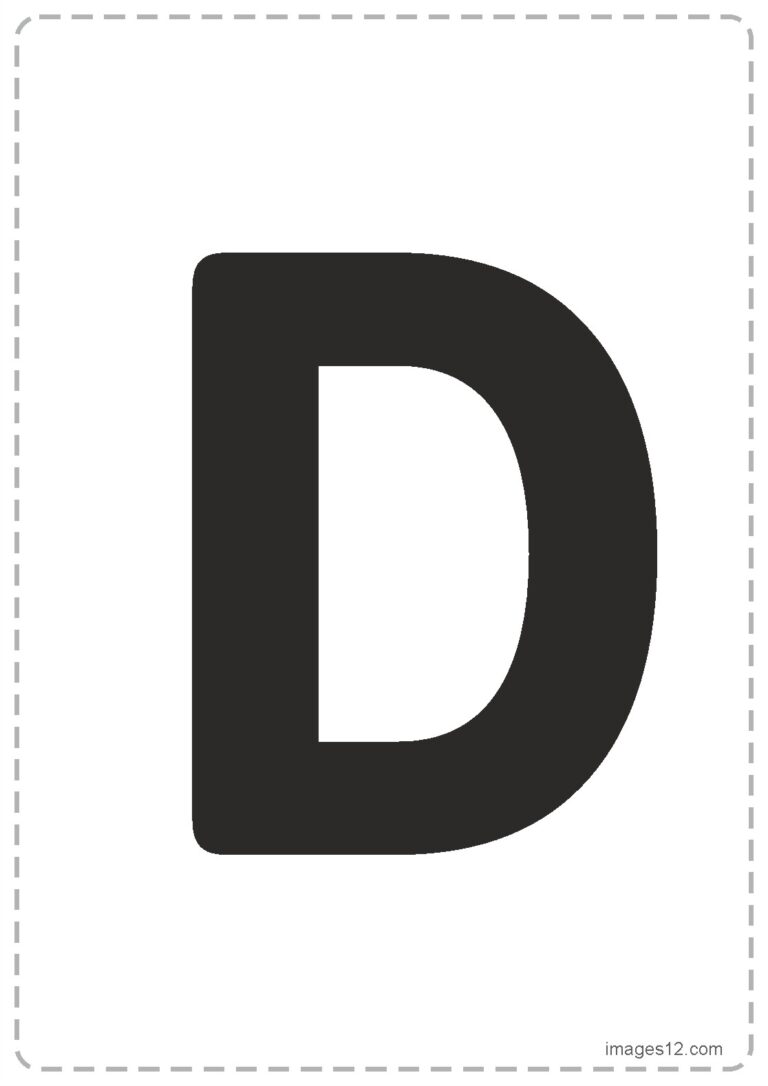 📒 Letras en Negro para imprimir🥇【PDF】🥇