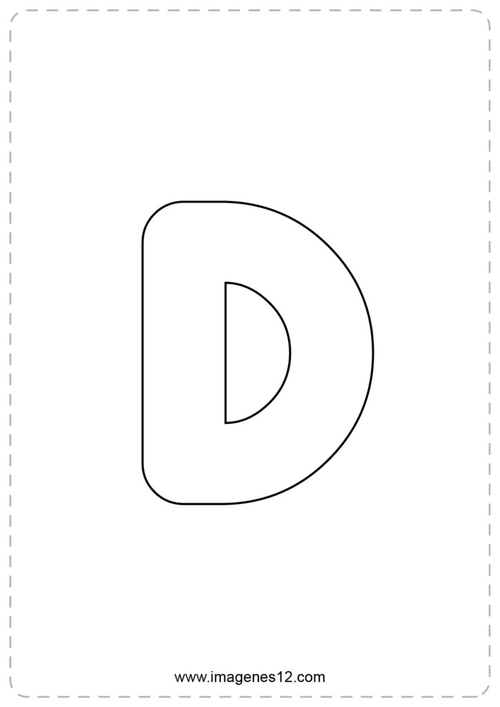 📒 Letras GRANDES para imprimir🥇【PDF】🥇