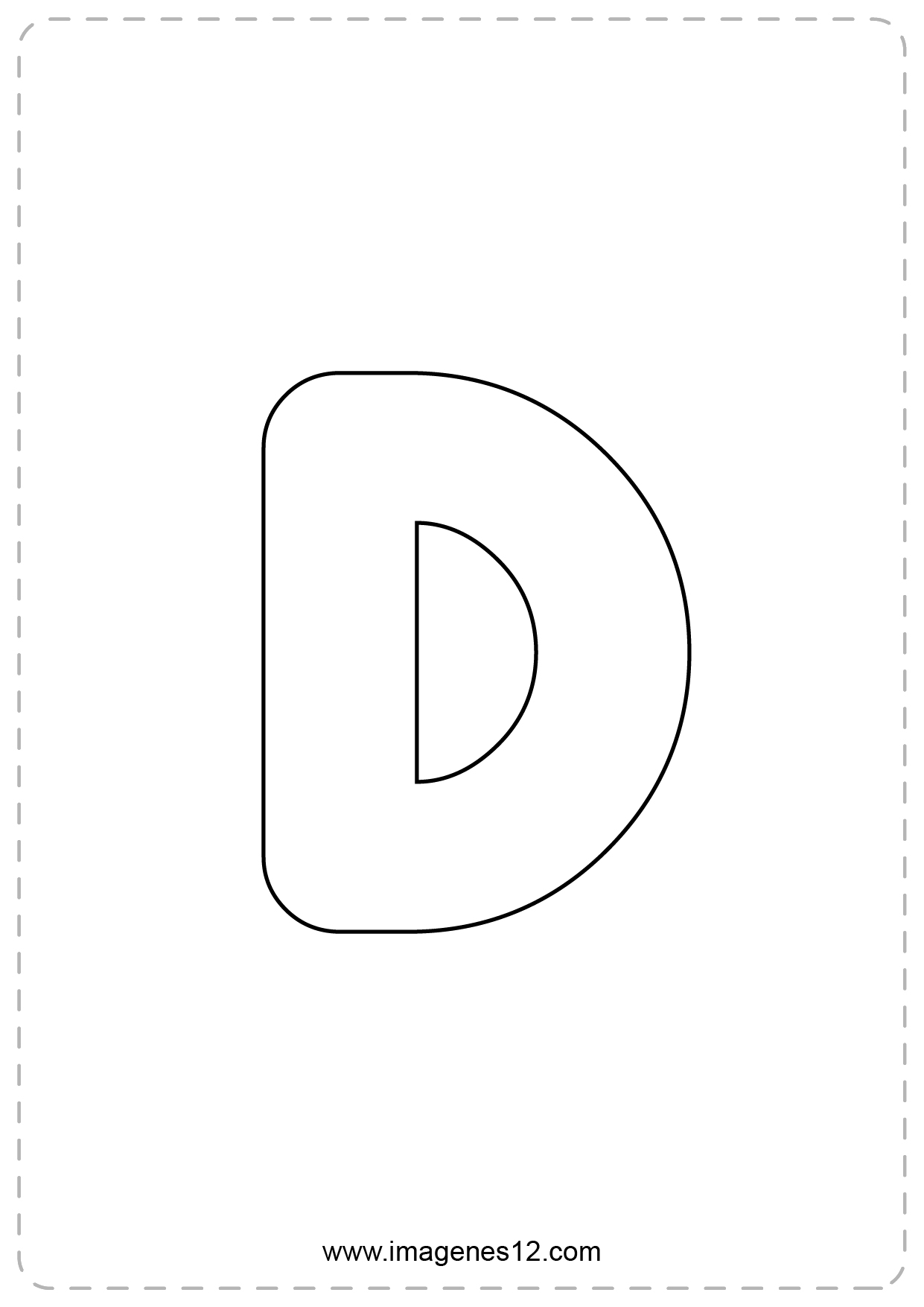 📒 Letras GRANDES para imprimir🥇【PDF】🥇