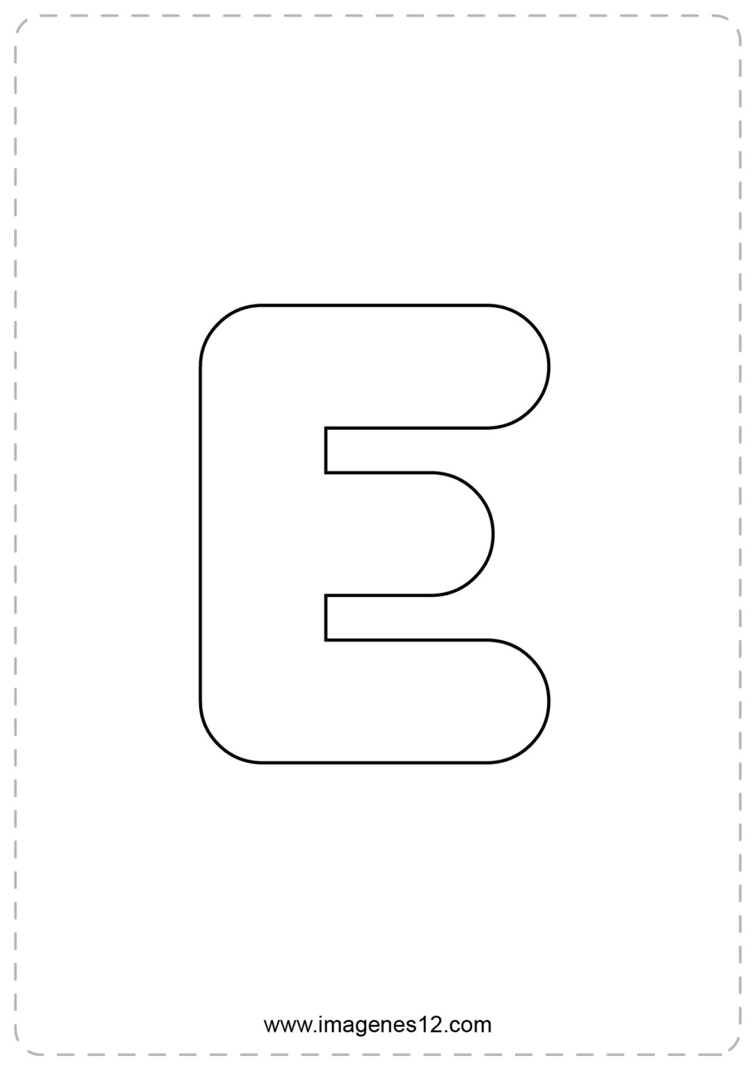 📒 Letras GRANDES para imprimir🥇【PDF】🥇