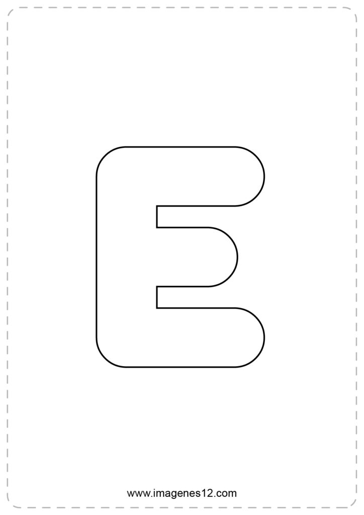 📒 Letras GRANDES para imprimir🥇【PDF】🥇