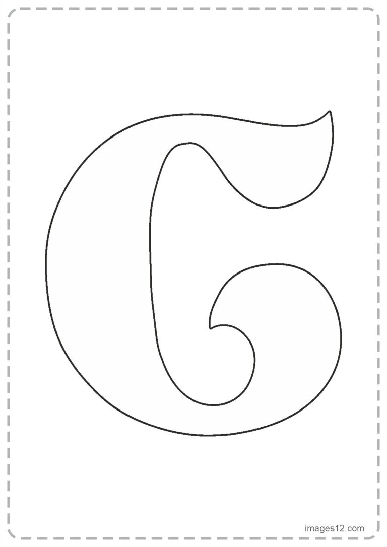 📒 Letras en Mayúsculas para imprimir🥇【PDF】🥇