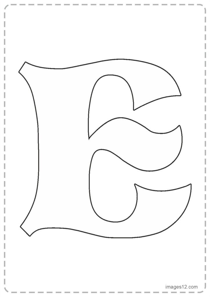 📒 Letras en Mayúsculas para imprimir🥇【PDF】🥇