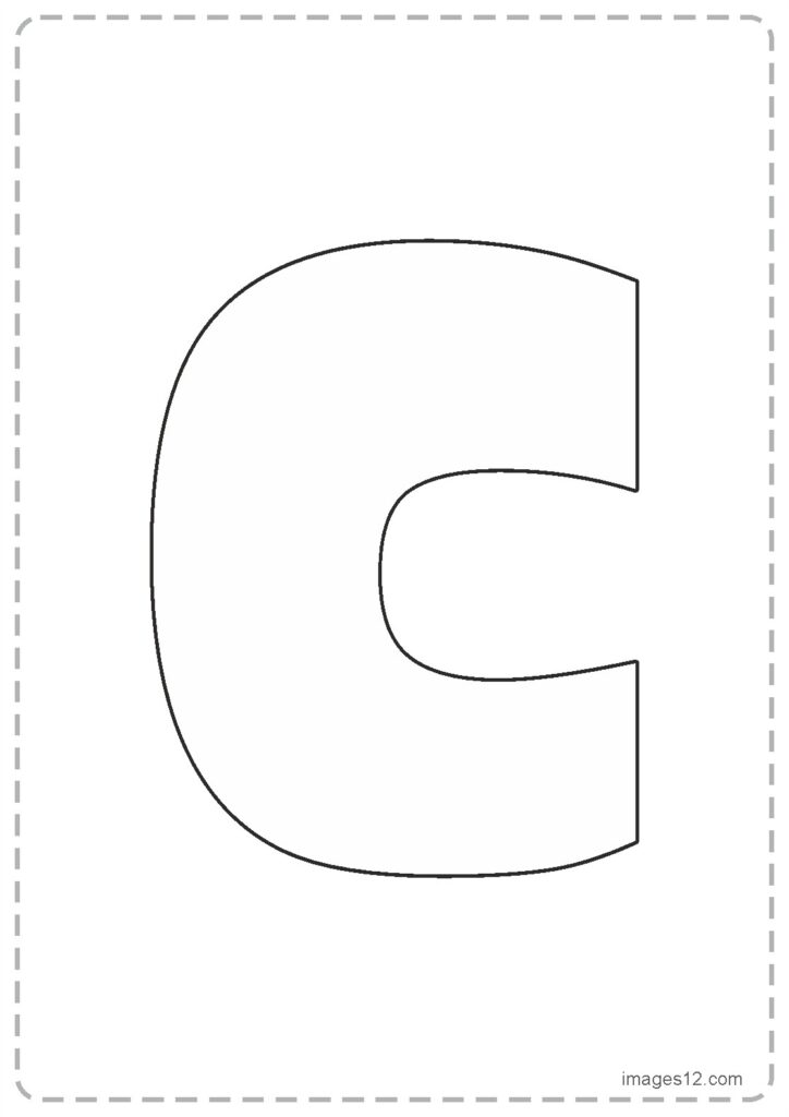 🥇 Los 📒 mejores Moldes de letras del ABECEDARIO【PDF】🥇