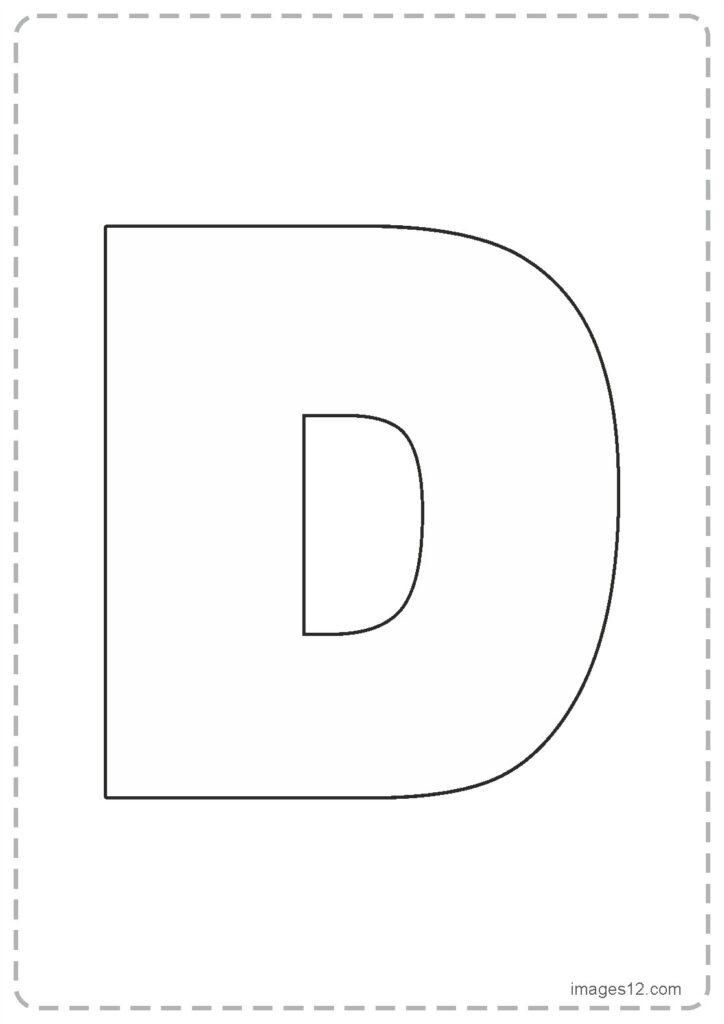 📒 Letras en Mayúsculas para imprimir🥇【PDF】🥇