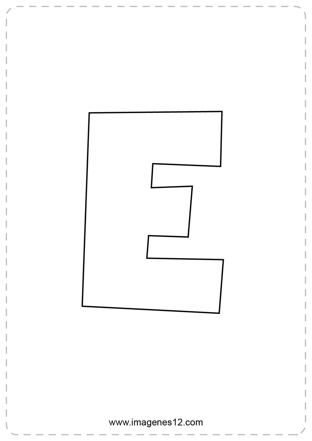 📒 Letras GRANDES para imprimir🥇【PDF】🥇