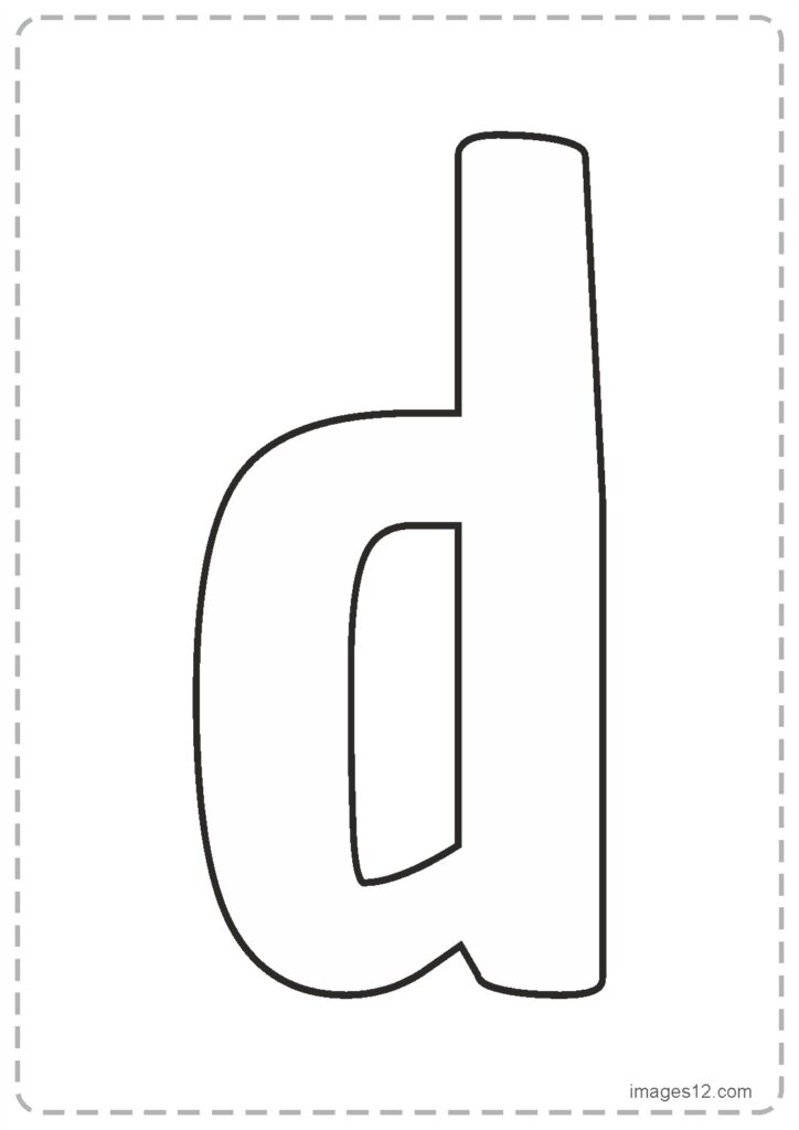 📒 Letras Minúsculas para imprimir🥇【PDF】🥇