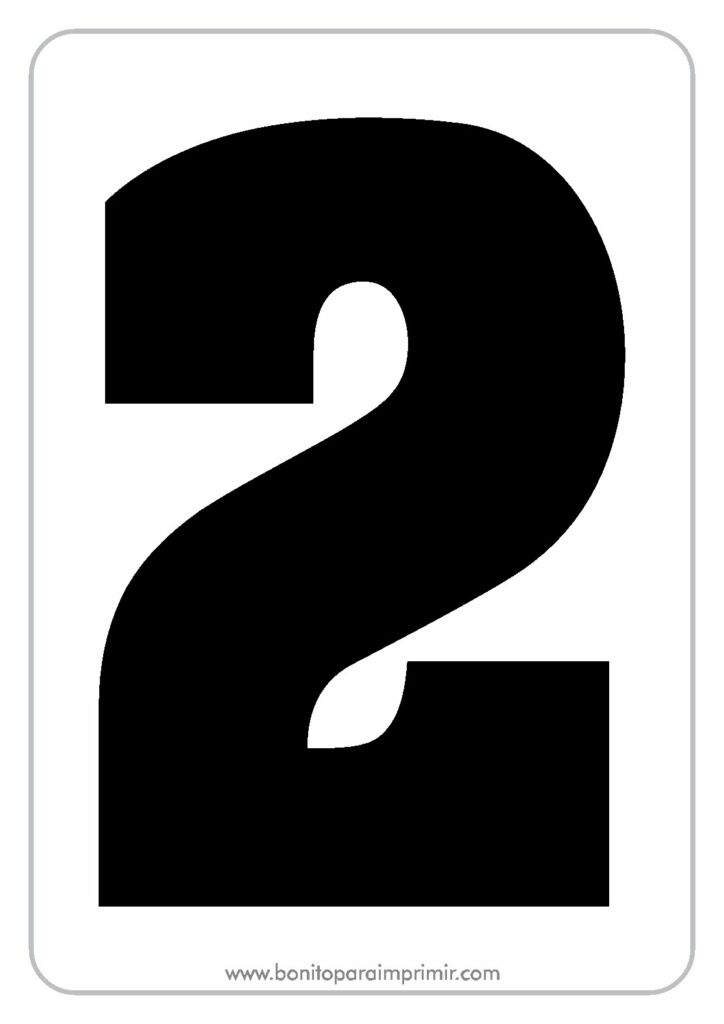 📒 Números para imprimir🥇【PDF】🥇