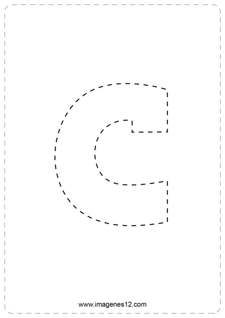 📒 Letras para recortar e imprimir🥇【PDF】🥇