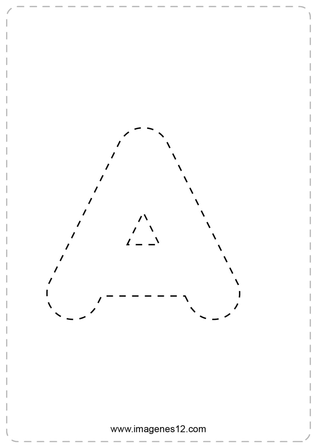 📒 Letras para recortar e imprimir🥇【PDF】🥇