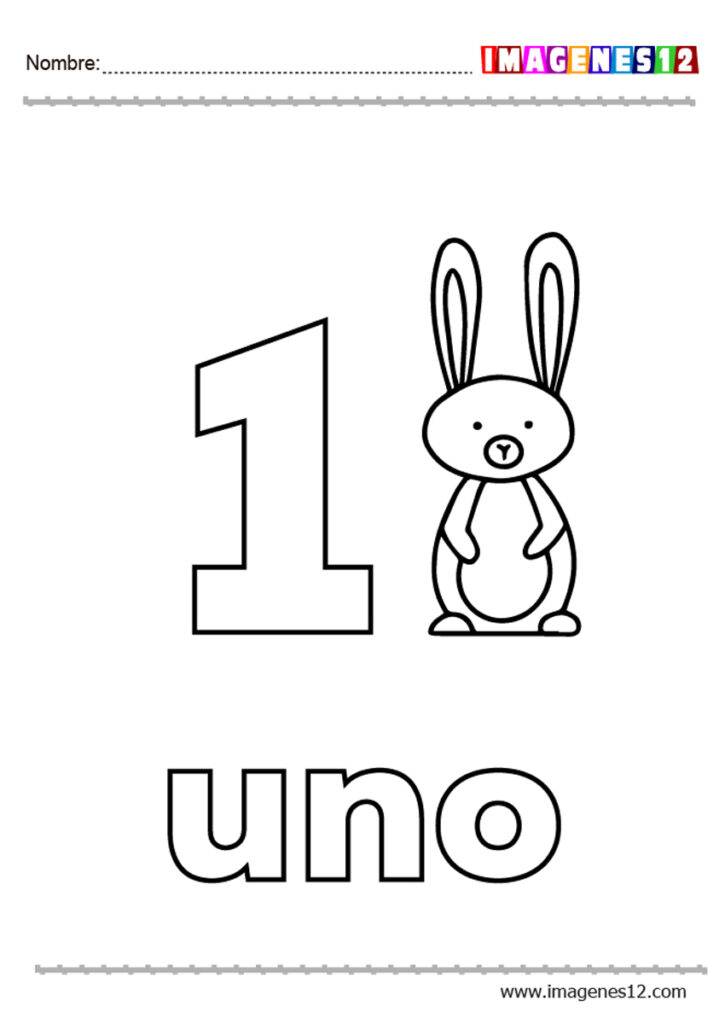 Números del 1 al 20 para imprimir y recortar - Imagenes12